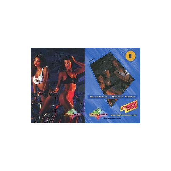 商品名：中古コレクションカード(女性) 81[Basic Set(Double Play)]：BILLEE INGLISH・MICHELLE THOMASコレクションカード(女性)/Bench Warmer ’97レア度：Basic Set...