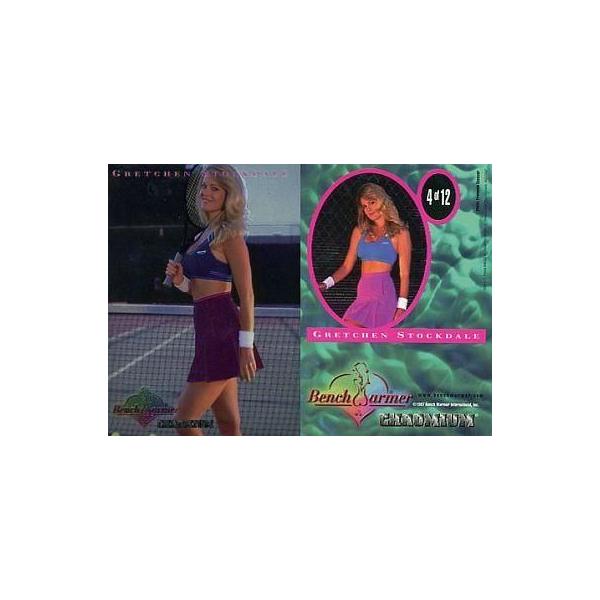 商品名：中古コレクションカード(女性) 4 of 12[Bench Warmer Authentic Chromium Insert Set]：Gretchen Stockdaleコレクションカード(女性)/Bench Warmer ’97...