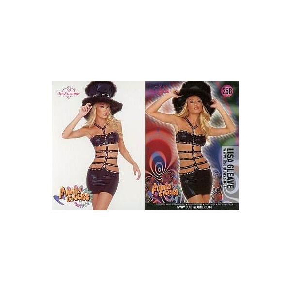 商品名：中古コレクションカード(女性) 258[Basic Set(FUNKY CHICKS)]：LISA GLEAVEコレクションカード(女性)/Bench Warmer 2003 Series 3レア度：Basic Set(FUNKY ...