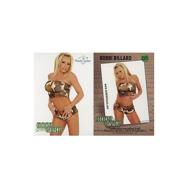 商品名：中古コレクションカード(女性) 285[Basic Set(BOOT CAMP)]：BOBBI BILLARDコレクションカード(女性)/Bench Warmer 2003 Series 3レア度：Basic Set(BOOT CA...