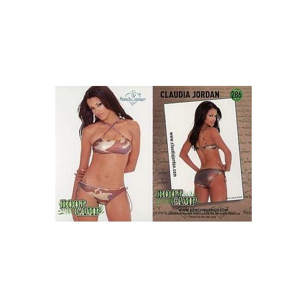 商品名：中古コレクションカード(女性) 286[Basic Set(BOOT CAMP)]：CLAUDIA JORDANコレクションカード(女性)/Bench Warmer 2003 Series 3レア度：Basic Set(BOOT C...