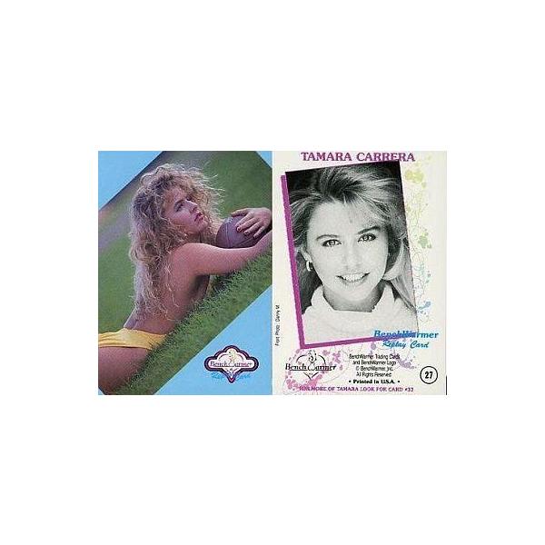 商品名：中古コレクションカード(女性) 27[Replay Card]：TAMARA CARRERAコレクションカード(女性)/BenchWarmer 1992レア度：Replay Cardレア度：Replay Card used0130_...