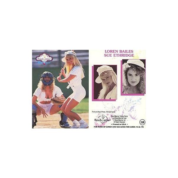 商品名：中古コレクションカード(女性) 118[Replay Card]：LOREN BAILES AND SUE ETHRIDGEコレクションカード(女性)/BenchWarmer 1992レア度：Replay Cardレア度：Repla...