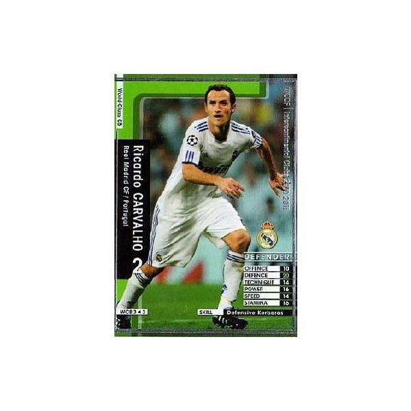 商品名：中古WCCF WCB3/3[World Class CB]：リカルド・カルバーリョWCCF/World Class CB/DF/2010-2011分類：DF/レア度：World Class CBシリーズ：2010-2011商品解説■...