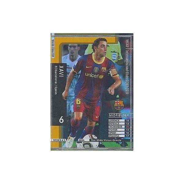 商品名：中古WCCF WCM3/3[World Class CM]：シャビWCCF/World Class CM/MF/2010-2011分類：MF/レア度：World Class CMシリーズ：2010-2011商品解説■WORLD　CL...