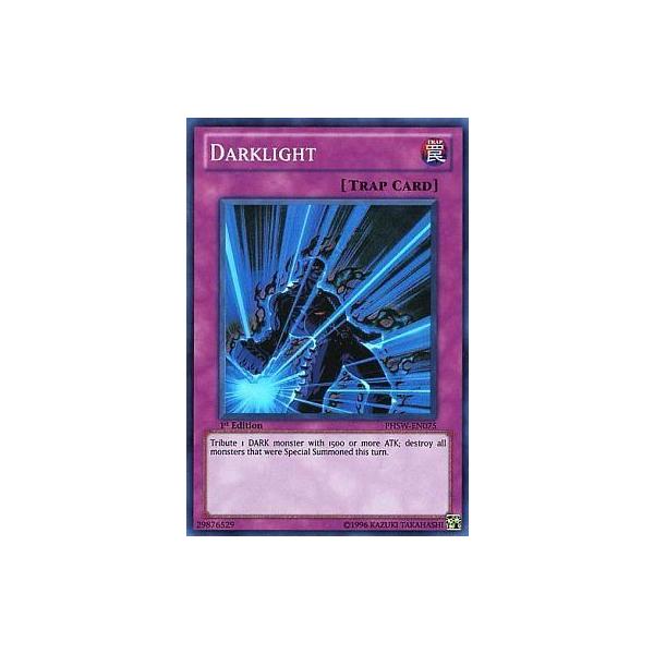 商品名：中古遊戯王 PHSW-EN075[SR]：Darklight/闇の閃光遊戯王/SR/罠/英語版/Photon Shockwave分類：罠/レア度：SRシリーズ：英語版/Photon Shockwaveused0130_trading...