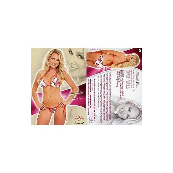 商品名：中古コレクションカード(女性) 21[レギュラー(ゴールド)]：Michelle Baena(ミシェルバエナ)コレクションカード(女性)/2011 BENCH WARMER LIMITEDレア度：レギュラー(ゴールド)レア度：レギュ...