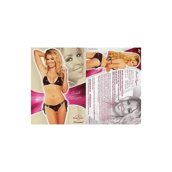 商品名：中古コレクションカード(女性) 37 ： Sarah Coggin(サラコーギン)コレクションカード(女性)/2011 BENCH WARMER LIMITEDレア度：レギュラー(ゴールド) used0130_tradingcard