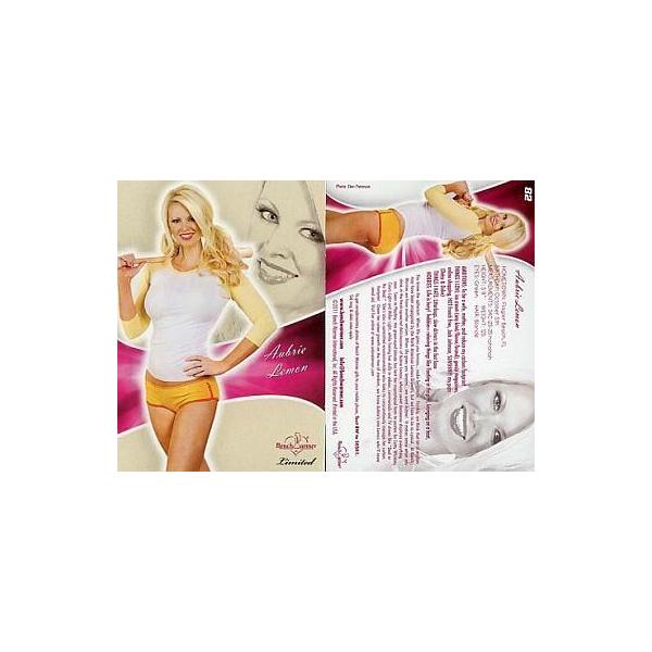 商品名：中古コレクションカード(女性) 82 ： Aubrie Lemon(オーブリーレモン)コレクションカード(女性)/2011 BENCH WARMER LIMITEDレア度：レギュラー(ゴールド) used0130_tradingcard