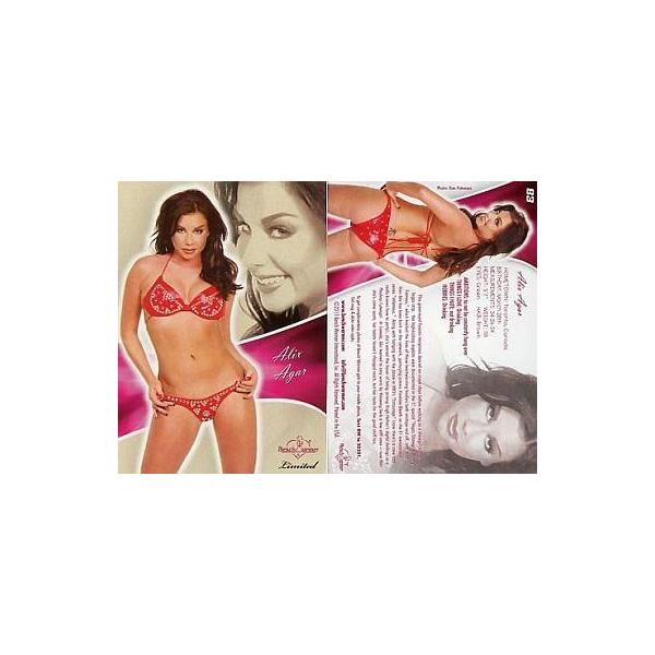 商品名：中古コレクションカード(女性) 83 ： Alix Agar(アリックスエイガー)コレクションカード(女性)/2011 BENCH WARMER LIMITEDレア度：レギュラー(ゴールド) used0130_tradingcard