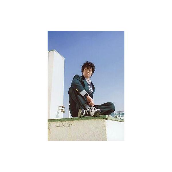 商品名：中古生写真(男性) 大河元気(切原赤也)/屋上・制服・座り/「ミュージカル テニスの王子様 The Final Match 立海 Second feat. The Rivals」生写真(男性)/俳優