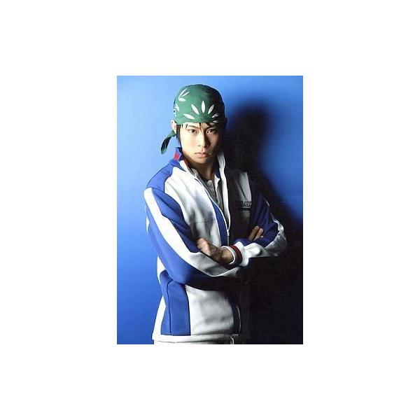 商品名：中古生写真(男性) 鯨井康介(海堂薫)/上半身・背景青・ユニフォーム・両手腕組み・キャラクターショット/ミュージカル『テニスの王子様』Advancement Match 六角 feat. 氷帝学園生写真(男性)/俳優
