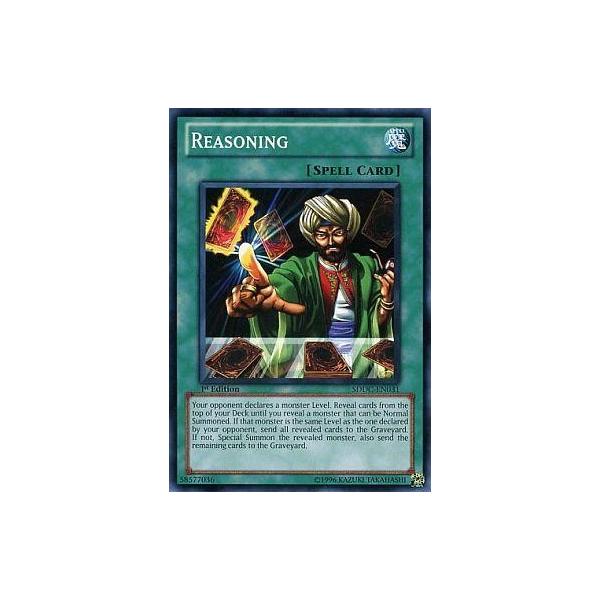 商品名：中古遊戯王 SDDC-EN031[N]：Reasoning/名推理遊戯王/N/魔法/英語版/Structure Deck：Dragons Collide分類：魔法/レア度：Nシリーズ：英語版/Structure Deck：Drago...