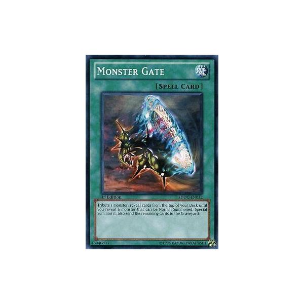 商品名：中古遊戯王 SDDC-EN032[N]：Monster Gate/モンスターゲート遊戯王/N/魔法/英語版/Structure Deck：Dragons Collide分類：魔法/レア度：Nシリーズ：英語版/Structure De...