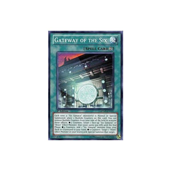 商品名：中古遊戯王 RYMP-EN111[N]：Gateway of the Six/六武の門遊戯王/N/魔法/英語版/Ra Yellow Mega Pack分類：魔法/レア度：Nシリーズ：英語版/Ra Yellow Mega Packus...
