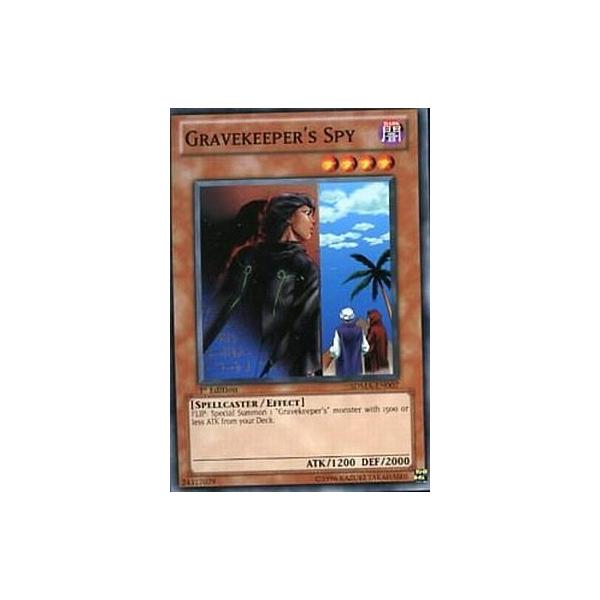 商品名：中古遊戯王 SDMA-EN007[N]：Gravekeeper’s Spy/墓守の偵察者遊戯王/N/効果モンスター/英語版/Structure Deck：Marik分類：効果モンスター/レア度：Nシリーズ：英語版/Structure...