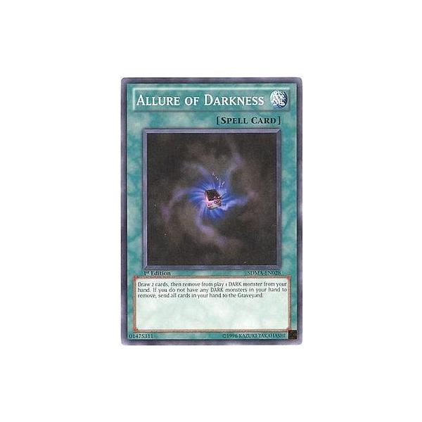 商品名：中古遊戯王 SDMA-EN028[N]：Allure of Darkness/闇の誘惑遊戯王/N/魔法/英語版/Structure Deck：Marik分類：魔法/レア度：Nシリーズ：英語版/Structure Deck：Marik...