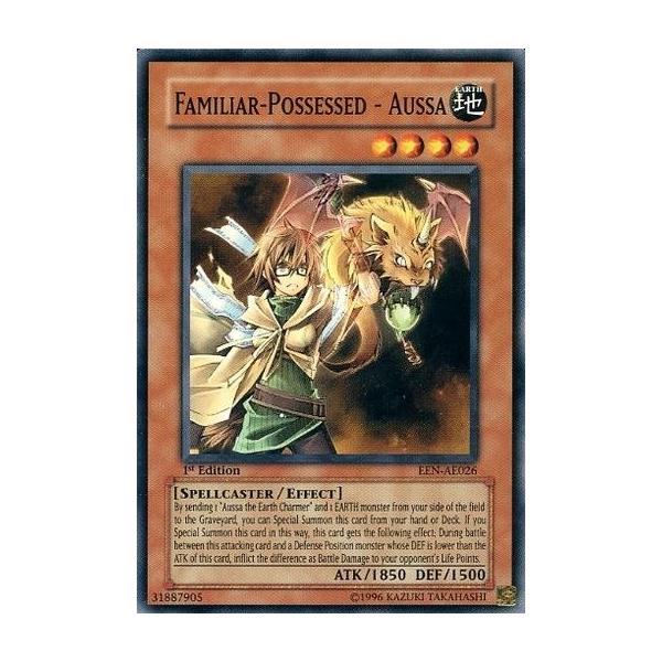 商品名：中古遊戯王 EEN-AE026[N]：Familiar-Possessed - Aussa/憑依装着-アウス遊戯王/N/アジア版/Elemental Energyレア度：Nシリーズ：アジア版/Elemental Energyused...