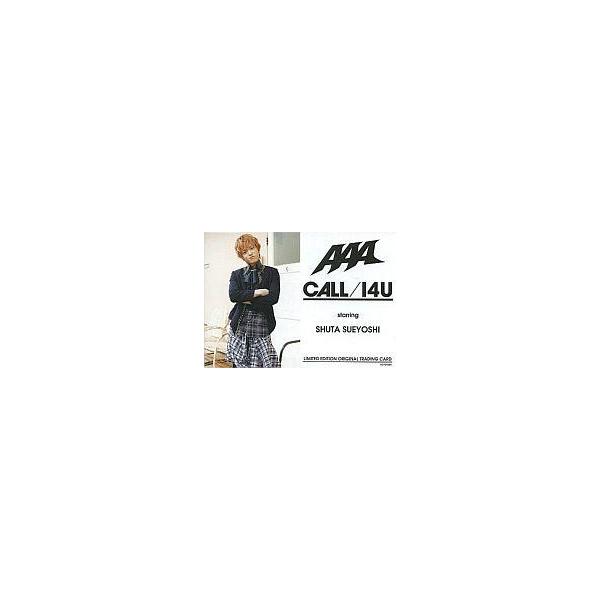 商品名：中古コレクションカード(男性) AAA/末吉秀太/CD「CALL/I4U」初回特典コレクションカード(男性)/CD「CALL/I4U」初回特典used0130_tradingcard