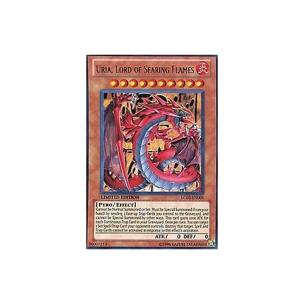 商品名：中古遊戯王 LC02-EN001[UR]：Uria Lord of Searing Flames/神炎皇ウリア遊戯王/UR/効果モンスター/英語版/Legendary Collection 2：The Duel Academy Ye...