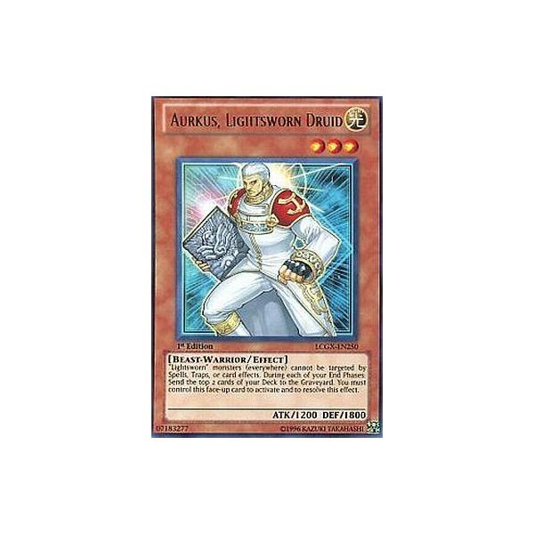 商品名：中古遊戯王 LCGX-EN250[UR]：Aurkus Lightsworn Druid/ライトロード・ドルイド オルクス遊戯王/UR/効果モンスター/英語版/Legendary Collection 2：The Duel Acad...