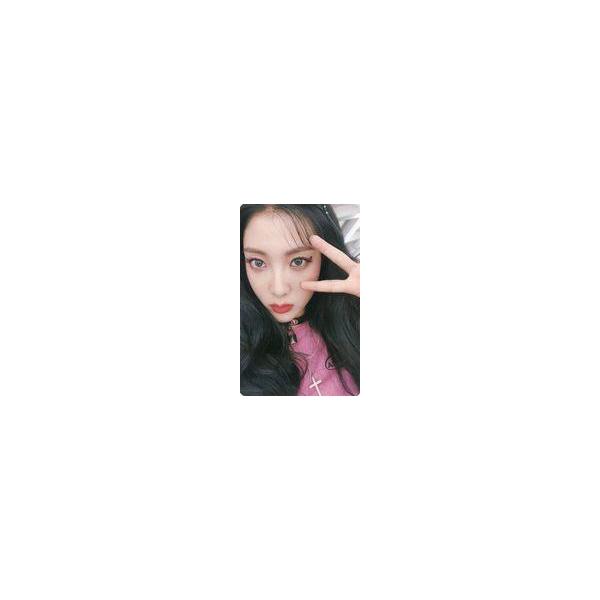 商品名：中古コレクションカード(女性) Weki Meki/ルーシー(Lucy)/裏面ピンク/CD「Kiss， Kicks(Kiss Ver.)」封入特典ランダムセルフィーフォトカードコレクションカード(女性)/CD「Kiss， Kicks...