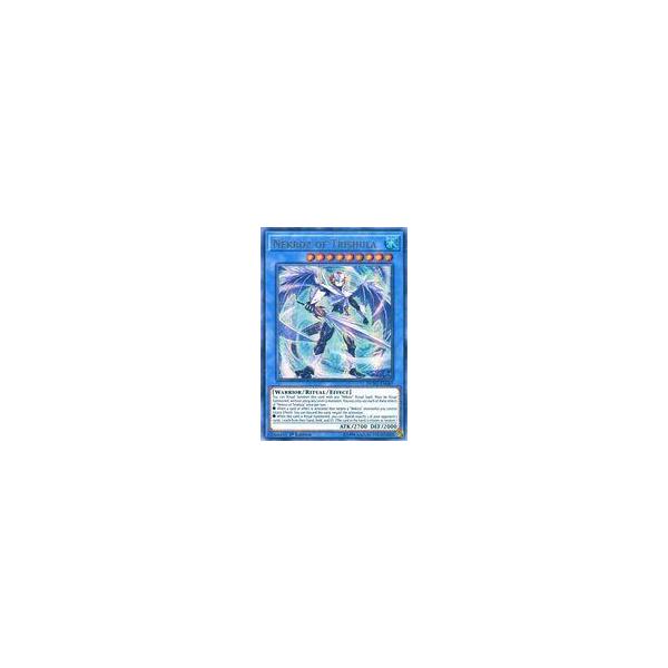 商品名：中古遊戯王 DUPO-EN087[UR]：Nekroz of Trishula/トリシューラの影霊衣遊戯王/UR/儀式モンスター/英語版/Duel Power分類：儀式モンスター/レア度：URシリーズ：英語版/Duel Poweru...