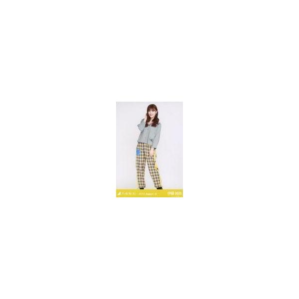 商品名：中古生写真(乃木坂46) 伊藤純奈/全身(足見切れ)・「開襟シャツ」/乃木坂46 2019.August-II 会場限定ランダム生写真生写真(乃木坂46)/アイドル/乃木坂46