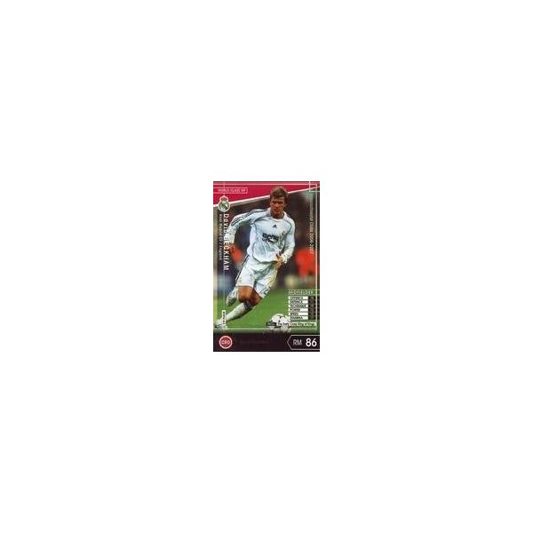 商品名：中古WCCF WWF4[ＷＯＲＬＤ ＣＬＡＳＳ ＷＦ]：[コード保証無し]デイビッド・ベッカム(Footista再印刷版) WCCF/RM/WORLD CLASS WF/レアル・マドリーCF/FOOTISTA/Intercontin...