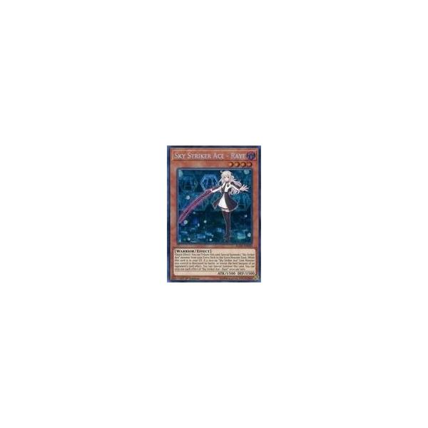 商品名：中古遊戯王 BLHR-EN089[SE]：Sky Striker Ace - Raye/閃刀姫-レイ遊戯王/SE/効果モンスター/英語版/Battles of Legend：Hero’s Revenge分類：効果モンスター/レア度：...
