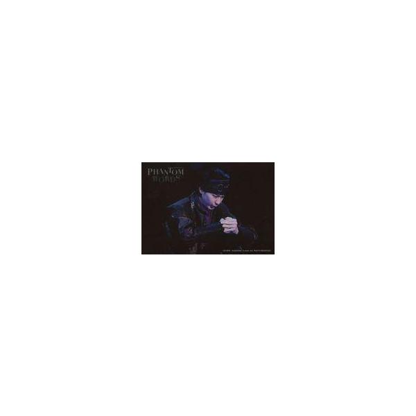 商品名：中古生写真(男性) 畠山遼/ライブフォト・横型・上半身・衣装黒・両手重ね・右向き・顔下向き・背景黒/舞台「DisGOONie Presents Vol.5『PHANTOM WORDS』」ステージブロマイド生写真(男性)/俳優