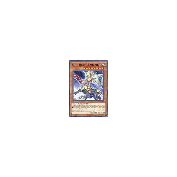 商品名：中古遊戯王 ETCO-EN030[N]：King Beast Barbaros/獣神王バルバロス遊戯王/N/効果モンスター/英語版/Eternity Code分類：効果モンスター/レア度：Nシリーズ：英語版/Eternity Cod...