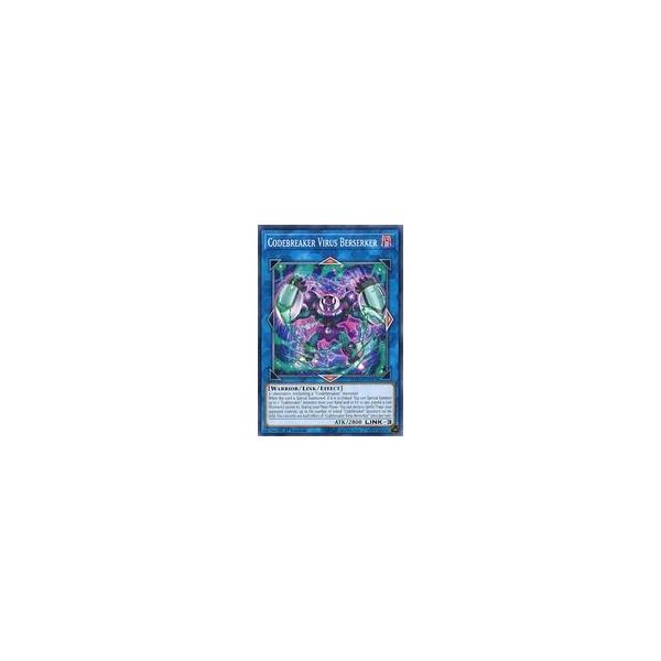 商品名：中古遊戯王 ETCO-EN051[N]：Codebreaker Virus Berserker/コードブレイカー・ウイルスバーサーカー遊戯王/N/リンクモンスター/英語版/Eternity Code分類：リンクモンスター/レア度：N...
