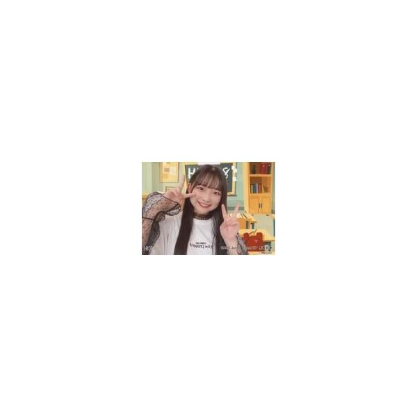 商品名：中古生写真(AKB48・SKE48) 馬場彩華/横型・バストアップ・両手ピース/HKT48 バーチャル背景生写真 ランダム生写真 チームKIVセット 「2020.June」生写真(AKB48・SKE48)/アイドル/HKT48