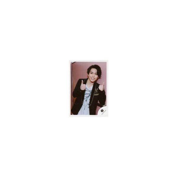 商品名：中古生写真(ジャニーズ) ジャニーズJr./影山拓也/上半身・衣装黒.白・両手親指立て・背景ピンク/「ジャニーズ銀座2020 Tokyo Experience」グッズオフショット/公式生写真生写真(ジャニーズ)/アイドル/ジャニーズJr.
