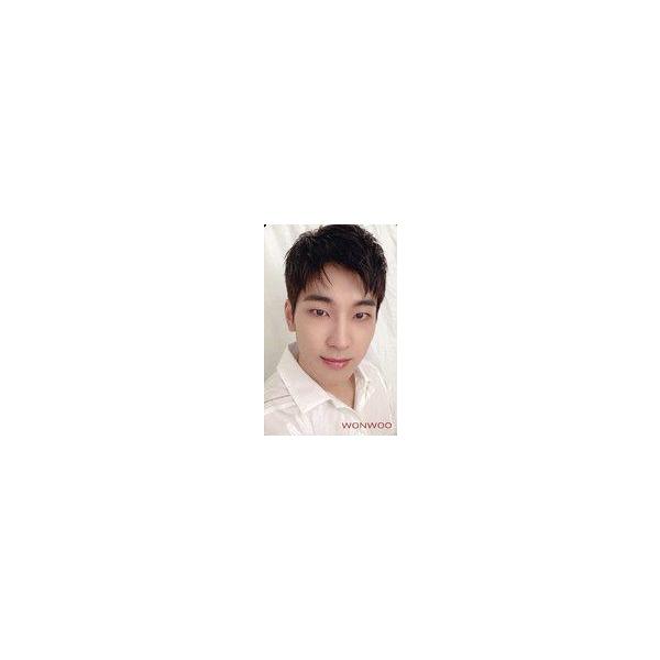 商品名：中古コレクションカード(男性) SEVENTEEN/WONWOO(ウォヌ)/バストアップ・衣装白・両手下げ・体やや右向き・背景白/CD「JAPAN 2ND MINI ALBUM『24H』」Loppi・HMV特典オリジナルスペシャルフ...