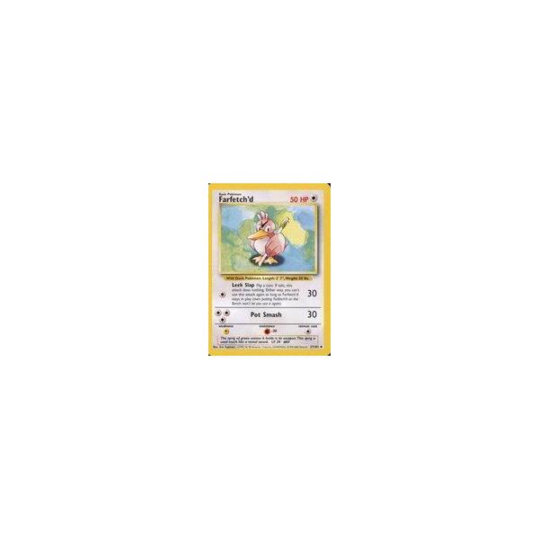 商品名：中古ポケモンカードゲーム 27/102[◆]：Farfetch’d/カモネギポケモンカードゲーム/◆/ノーマル/英語版/Base Set分類：ノーマル/レア度：◆シリーズ：英語版/Base Setused0130_tradingca...