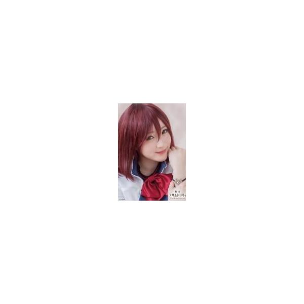 商品名：中古生写真(女性) 三村遙佳(初鹿野瑤)/顔アップ・キャラクターショット/舞台「アサルトリリィ The Fateful Gift」トレーディングブロマイド vol.2生写真(女性)/女優