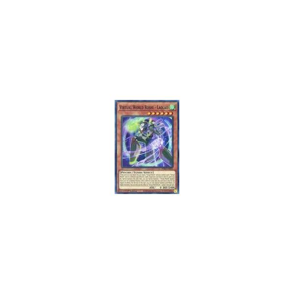 商品名：中古遊戯王 PHRA-EN011[SR]：Virtual World Roshi - Laolao/電脳堺悟-老々遊戯王/SR/効果モンスター/英語版/Phantom Rage分類：効果モンスター/レア度：SRシリーズ：英語版/Ph...