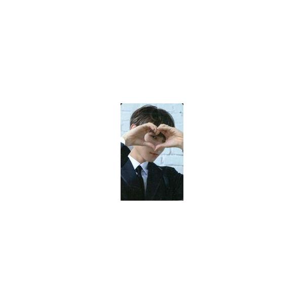 商品名：中古コレクションカード(男性) BDC/ホン・ソンジュン/両手でハート・裏面黒/CD「1st EP ： The Intersection Belief(MOON Ver.)」封入特典フォトカードコレクションカード(男性)/CD「1s...