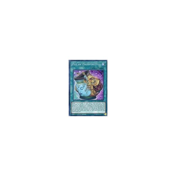 商品名：中古遊戯王 BLVO-EN065[SE]：Pot of Prosperity/金満で謙虚な壺遊戯王/SE/魔法/英語版/Blazing Vortex分類：魔法/レア度：SEシリーズ：英語版/Blazing Vortexused013...