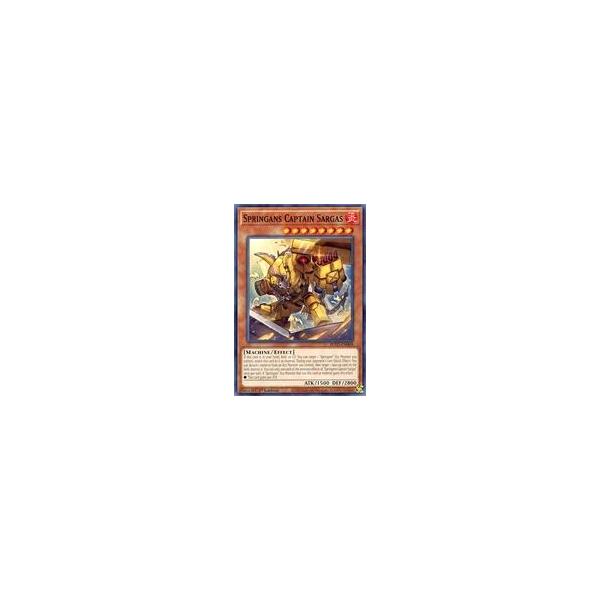 商品名：中古遊戯王 BLVO-EN009[N]：Springans Captain Sargas/スプリガンズ・キャプテン サルガス遊戯王/N/効果モンスター/英語版/Blazing Vortex分類：効果モンスター/レア度：Nシリーズ：英...