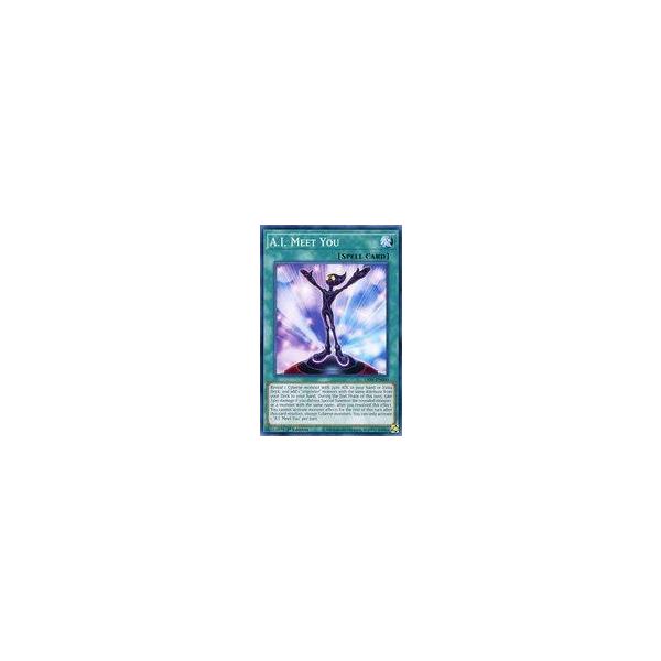 商品名：中古遊戯王 LIOV-EN060[N]：A.I. Meet You/めぐり-Ai-遊戯王/N/魔法/英語版/Lightning Overdrive分類：魔法/レア度：Nシリーズ：英語版/Lightning Overdriveused...