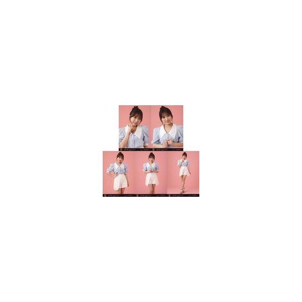 商品名：中古生写真(AKB48・SKE48) ◇矢吹奈子/HKT48 2021年8月度 net shop限定個別生写真 August vol.3 5種コンプリートセット生写真(AKB48・SKE48)/アイドル/HKT48