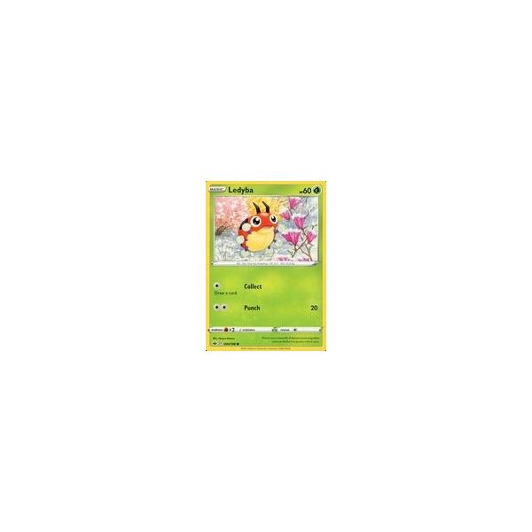 商品名：中古ポケモンカードゲーム 004/198[●(C)]：Ledyba/レディバポケモンカードゲーム/●(C)/草/英語版/Sword ＆ Shield-Chilling Reign分類：草/レア度：●(C)シリーズ：英語版/Sword...
