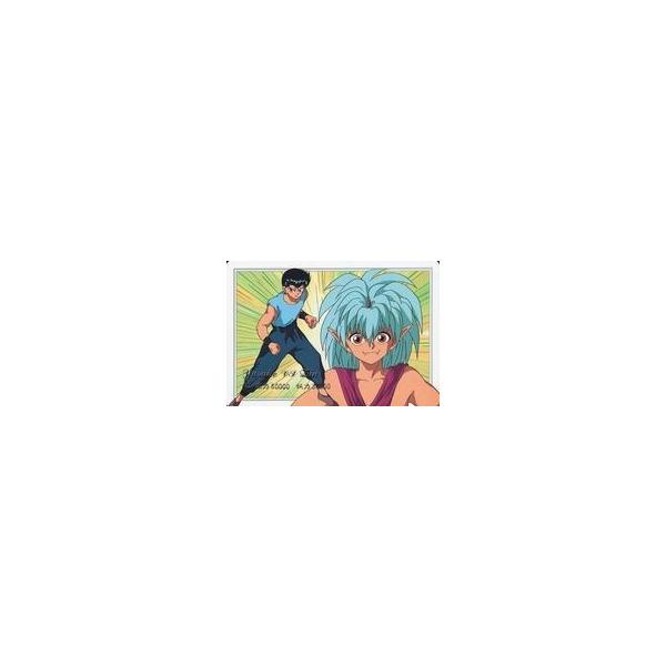 商品名：中古アニメ系トレカ 92[ノーマル]：幽助VS陣アニメ系トレカ/ノーマル/幽遊白書 ヒーローコレクション 1弾レア度：ノーマル幽遊白書 ヒーローコレクション 1弾used0130_tradingcard