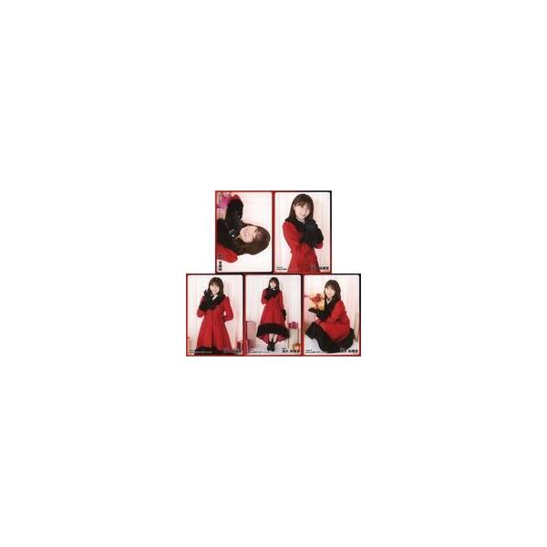 商品名：中古生写真(AKB48・SKE48) ◇清水麻璃亜/AKB48 チーム8 2021年12月度 net shop限定個別生写真 vol.1 5種コンプリートセット生写真(AKB48・SKE48)/アイドル/AKB48