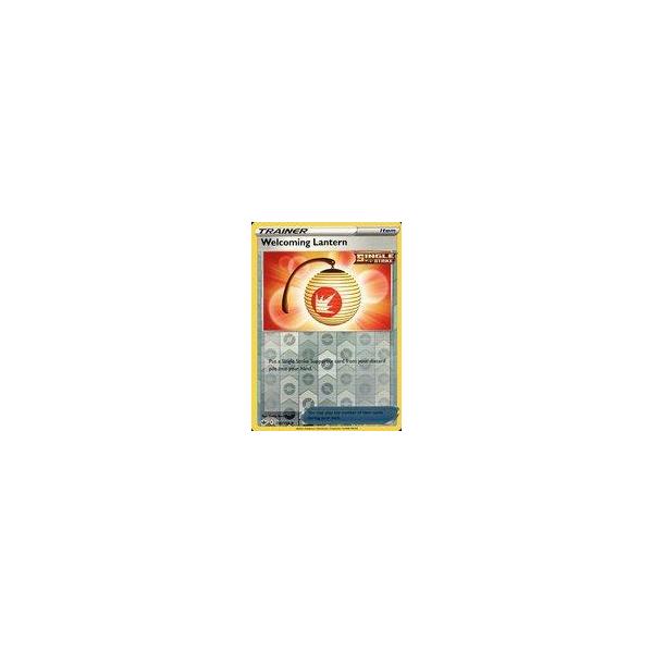 商品名：中古ポケモンカードゲーム 156/198[◆(U)]：(リバースホロ)Welcoming Lantern/おむかえちょうちんポケモンカードゲーム/◆(U)/グッズ/英語版/Sword ＆ Shield-Chilling Reign分...