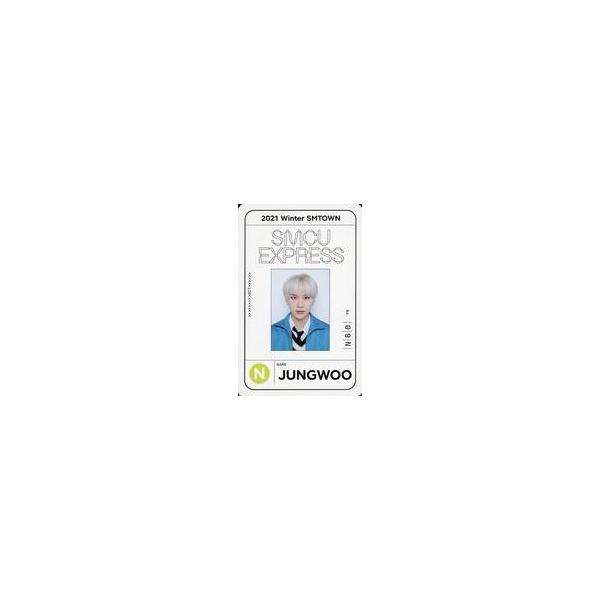 商品名：中古コレクションカード(男性) NCT/ジョンウ(JUNGWOO)/CD「2021 Winter SMTOWN：SMCU EXPRESS」(NCT(NIGHTTIME PASS) Ver.)封入特典パスカードコレクションカード(男性...