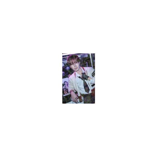 商品名：中古コレクションカード(男性) [ホログラム仕様]：Stray Kids/HAN(ハン)/CD「Christmas EveL」封入特典グリッターフォトカードコレクションカード(男性)/CD「Christmas EveL」封入特典グリ...